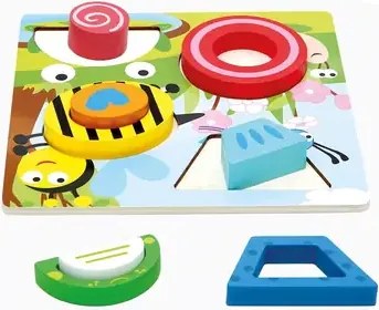 Bino 3D puzzle Rybníček / 9 dílků / od 3 let