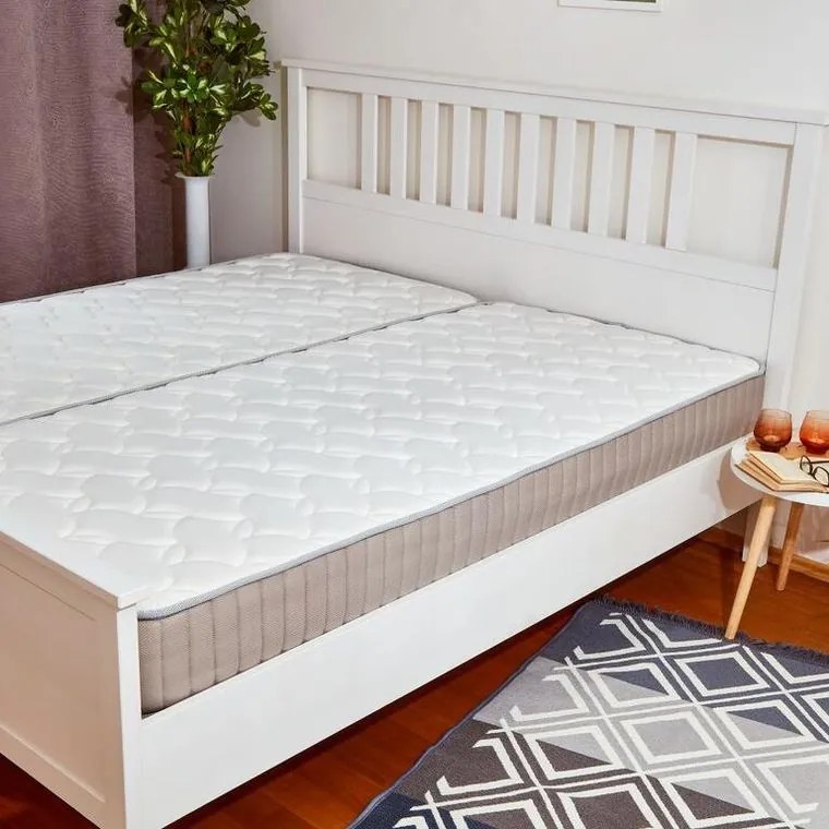 Oboustranná matrace VISCOFOAM DUO 20 cm + prošívané peřiny s Aloe Vera ZDARMA 180 x 200 cm