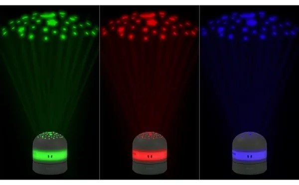Beaba - Projektor s melodií PIXIE USB/5V 1300 mAh zelená