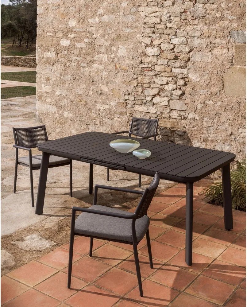 Kovový zahradní jídelní stůl 100x220 cm Izola – Kave Home