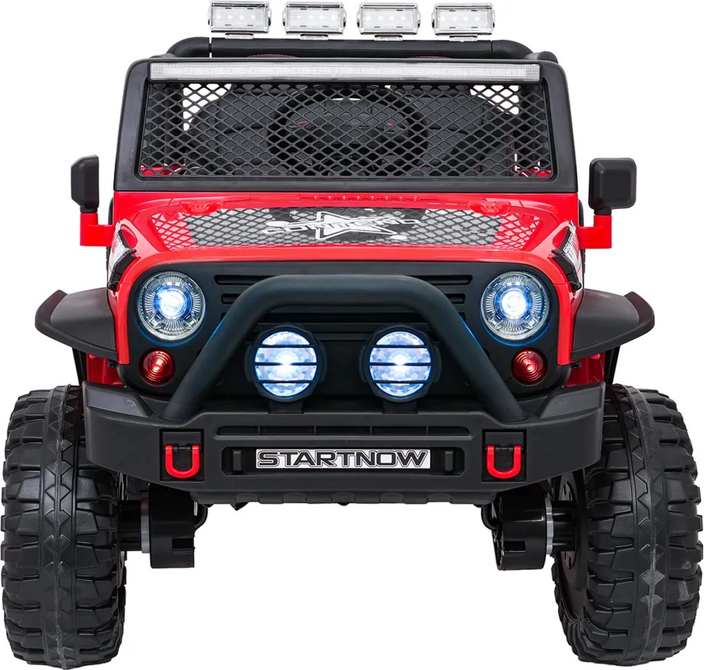 Ramiz Auto Jeep BEAST 4x4 červené