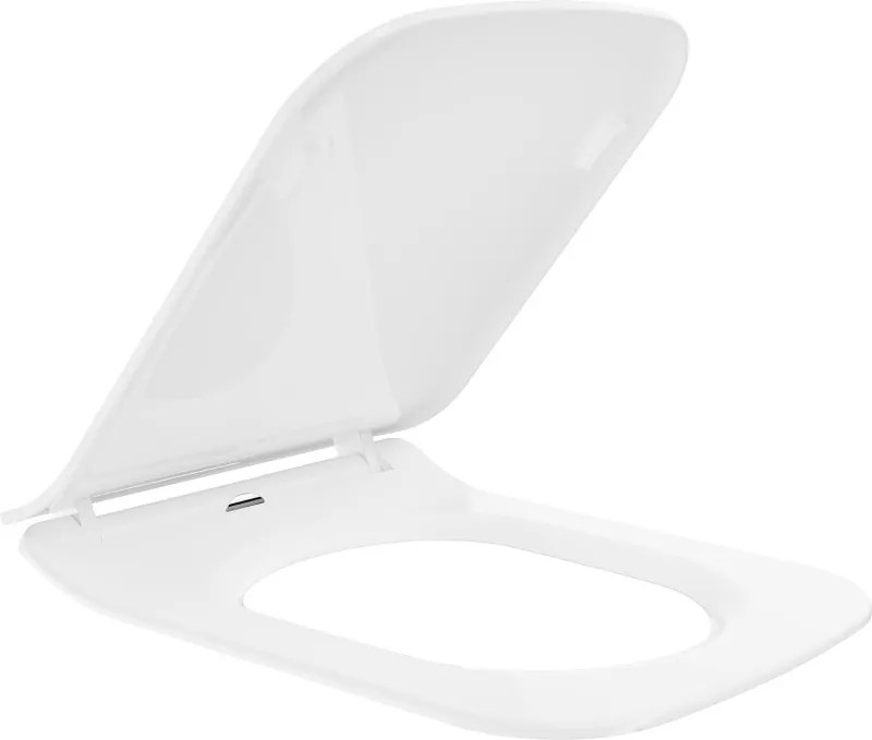 Mexen deska pomalu klesající slim, duroplast, bílý lesk - 39240000