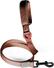 Zolux S.A.S. Vodítko pes PREMIUM nylon 15mm/1,2m moka Zolux