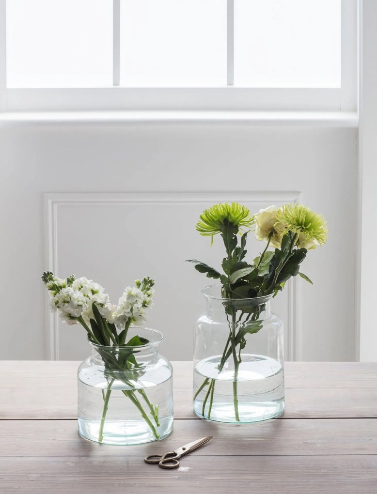 Garden Trading Skleněná váza Broadwell 5,5 l, čirá barva, sklo
