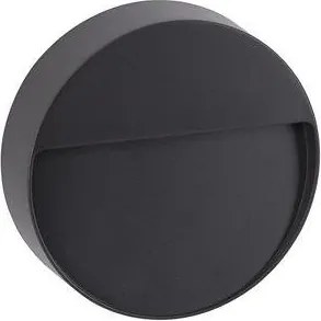 NV 9020927 Venkovní nástěnné svítidlo BRIGI tmavě šedý akrylový kryt a difuzor LED 1.2W 3000K 220-240V IP65 - NOVA LUCE