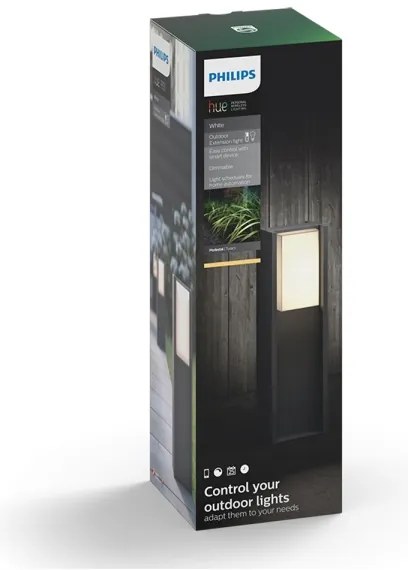 Philips 16473/93/P0 - LED Stmívatelná lampa Hue TURACO 1xE27/9,5W/230V IP44