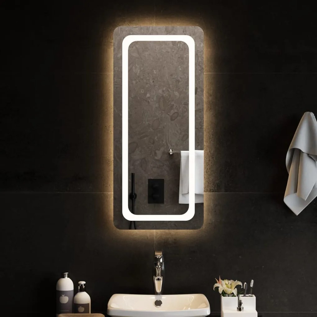 Koupelnové zrcadlo s LED osvětlením 40x90 cm 3154097