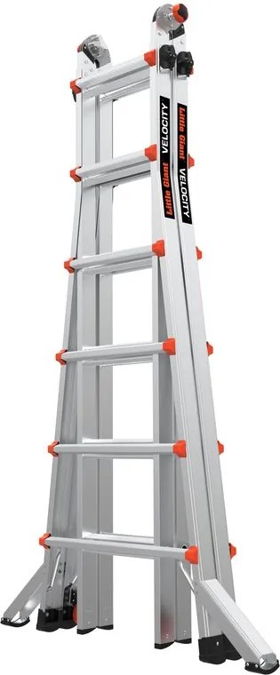 Little Giant - Velocity univerzální kloubový žebřík dosah: štafle 213 / žebřík 335 cm, Model: 13