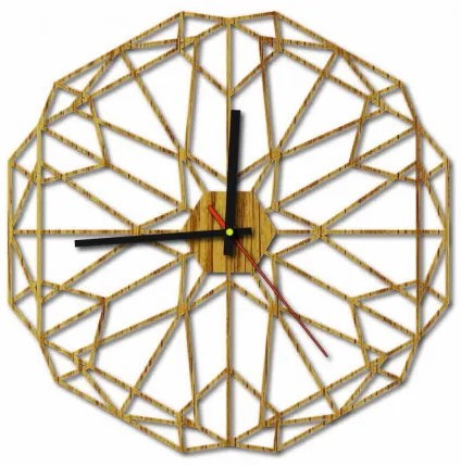 Sentop - MDF Nástěnné hodiny do obýváku HDKF017 i černé I SENTOP HDFK0017 PR0346 MDF