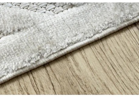 koberec SANTO SISAL 58365A diamanty béžový velikost 180x270 cm | krásné koberce cz