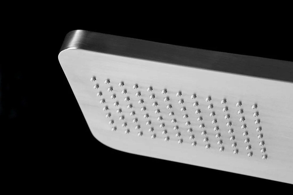 Sapho, PRESTIGE sprchový panel s termostatem. baterií 200x1400 mm, nerez, WN337