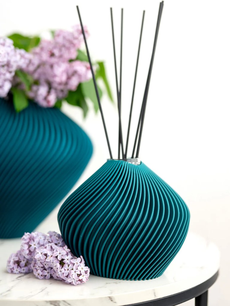DIFUZÉR TORACE - Difuzér v minimalistickém designu,transformative Teal