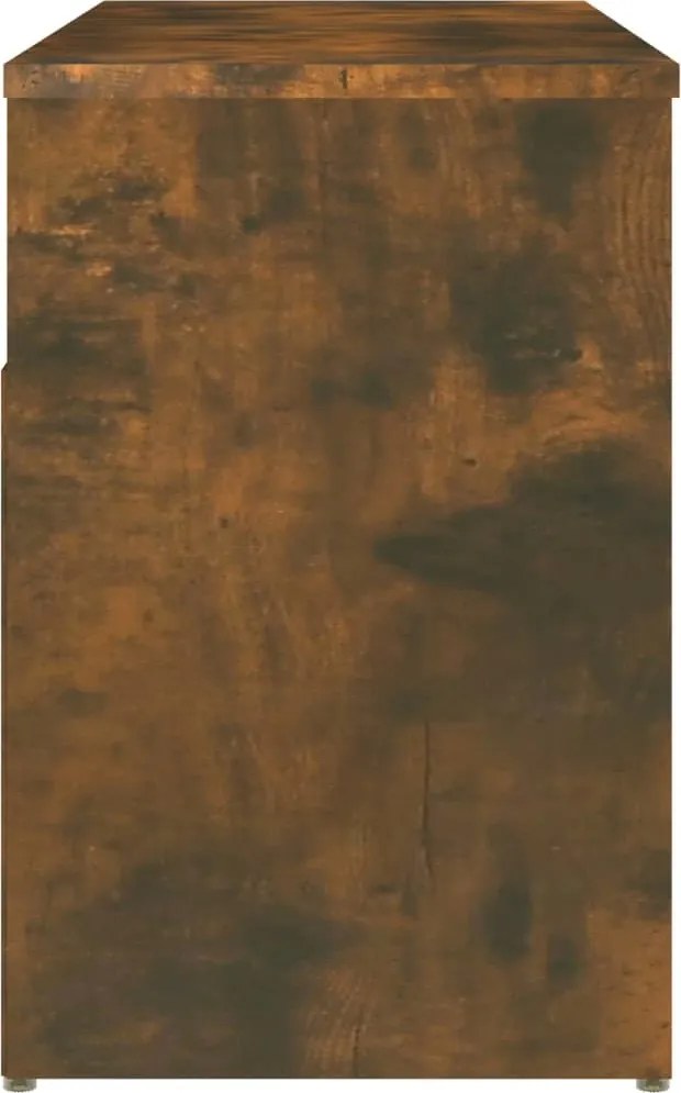 vidaXL Lavice s botníkem 80 x 30 x 45 cm dřevotříska [808748] Barva: dub artisan