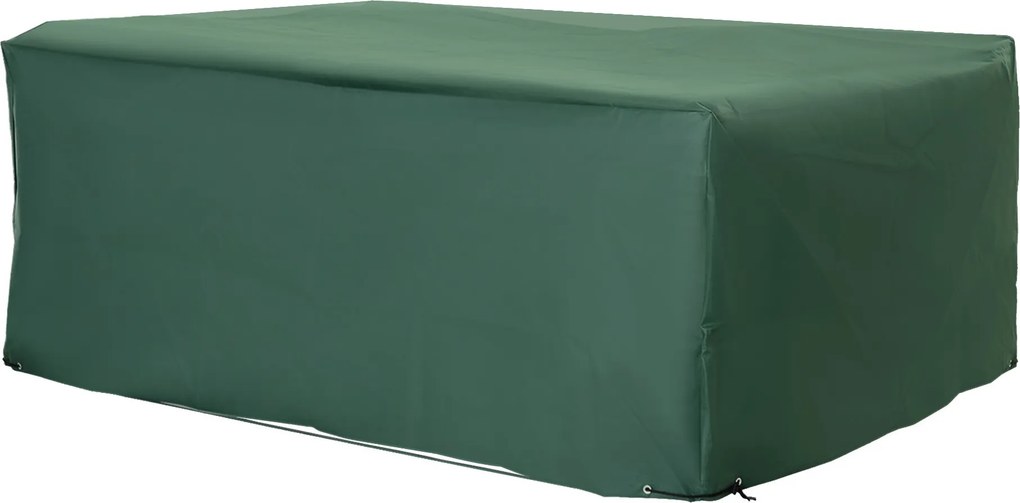 Ochranný obal na zahradní nábytek Outsunny 600D Oxford Zelený 210 x 140 x 80 cm