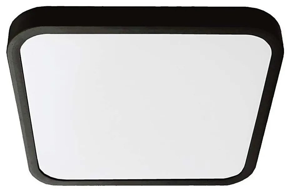 V-Tac LED Koupelnové stropní svítidlo LED/48W/230V IP44 4000K 42x42 cm černá 76491-24