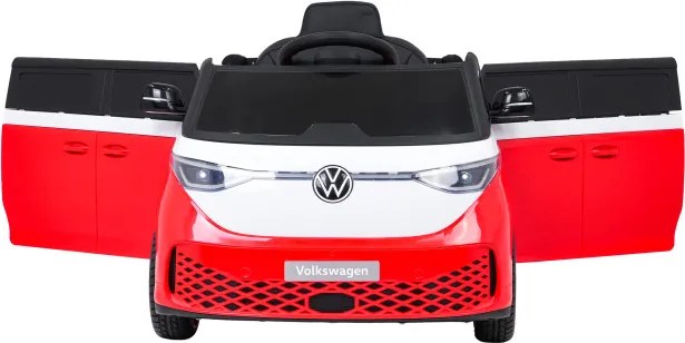 Elektrické autíčko Volkswagen ID BUZZ červené
