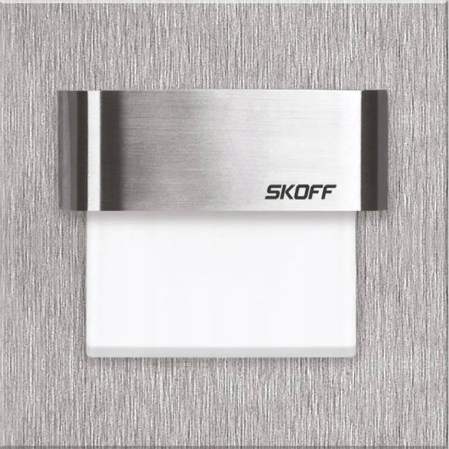 Led svítidlo Szlif Inox 0,8W Cw 6500K Tango Skoff