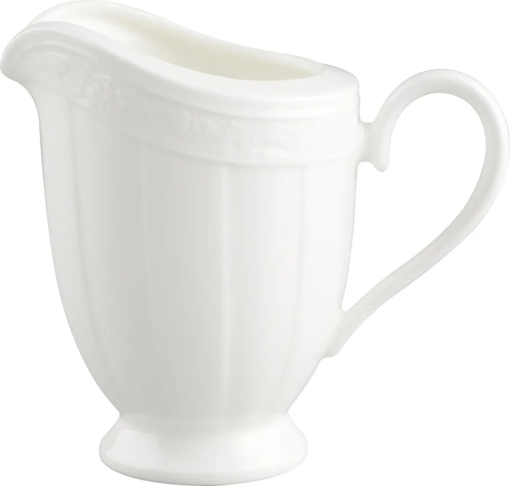 Villeroy&Boch Villeroy & Boch White Pearl mléčenka pro 6 osob, 11,7 × 7,4 × 10,6 cm, 160 ml