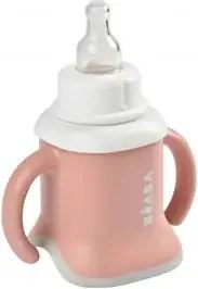 Beaba Trénovací hrnek 3v1 Old Pink
