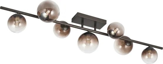 Brilagi - LED Přisazený lustr MILLA 7xG9/3W/230V hnědá/kouřová hnědá