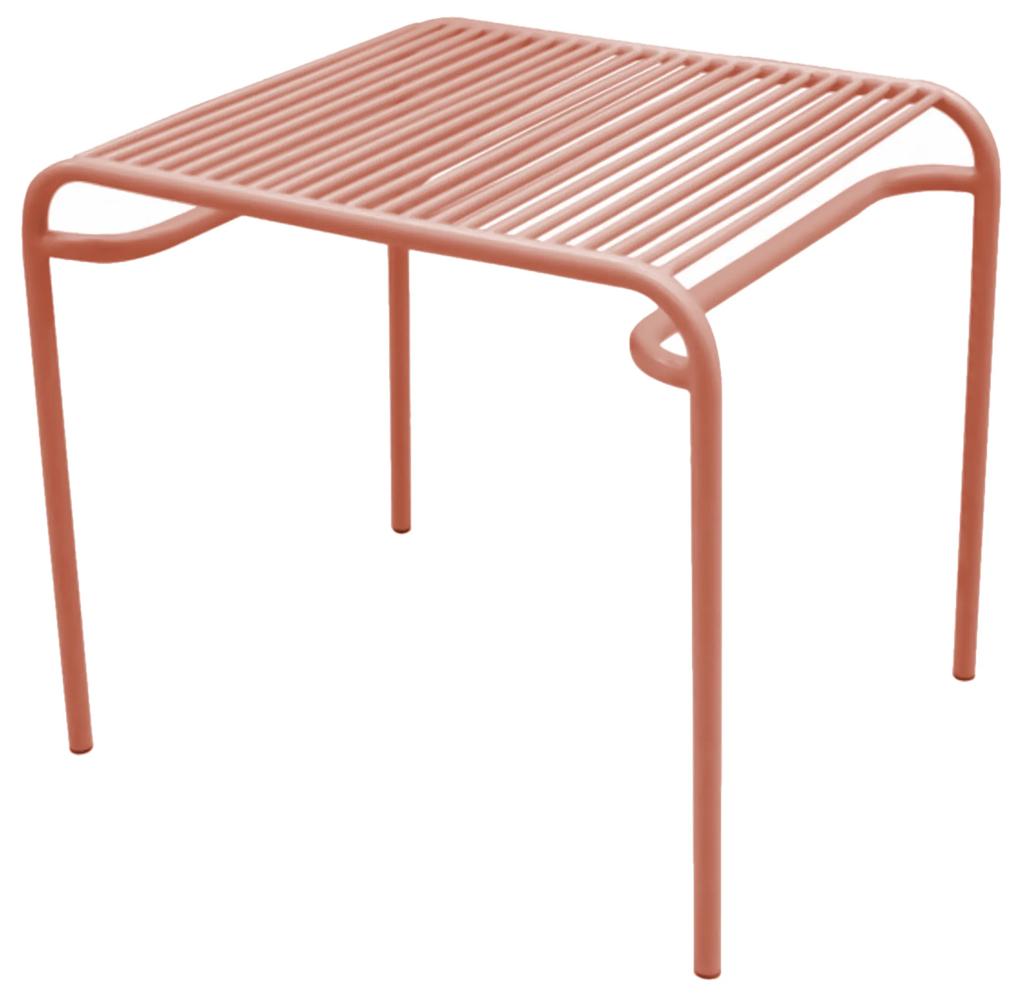 Select Time Hnědý kovový odkládací stolek Duopor