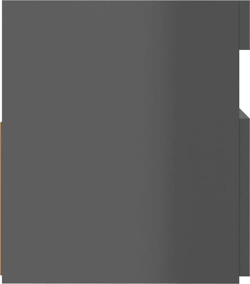 vidaXL TV skříňka s LED osvětlením 120 x 35 x 40 cm [804381] Barva: šedá sonoma