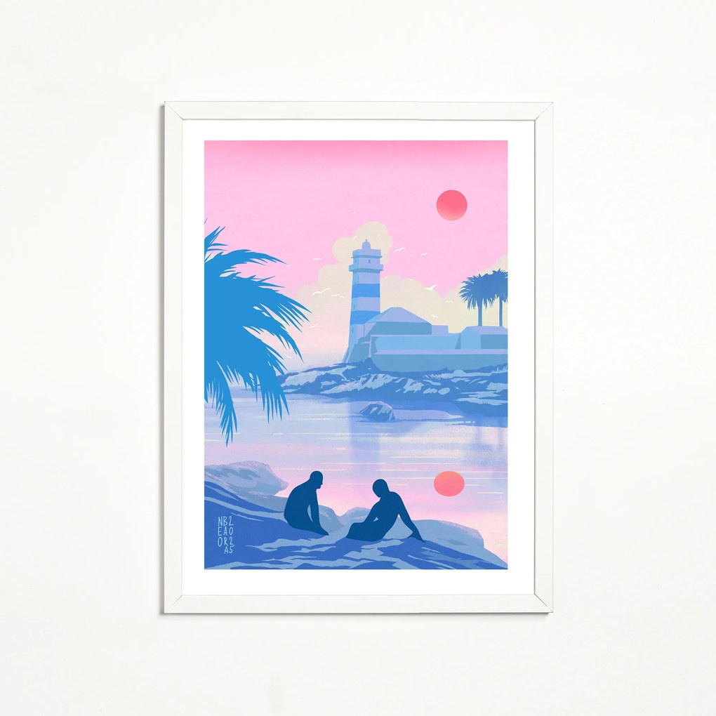 Neobara (Barbora Srp Žižková) | Cascais Rám: Černý, Velikost: 30 x 20 cm