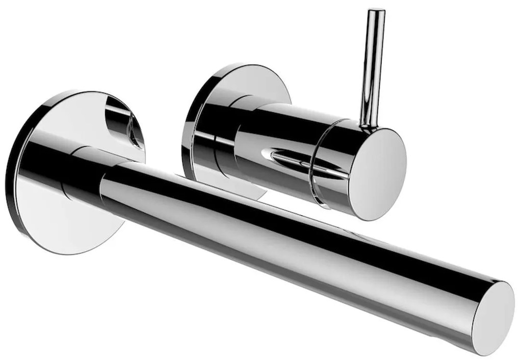 Laufen Twinplus - Umyvadlová baterie pod omítku, 2-otvorová instalace, chrom HF505470100000