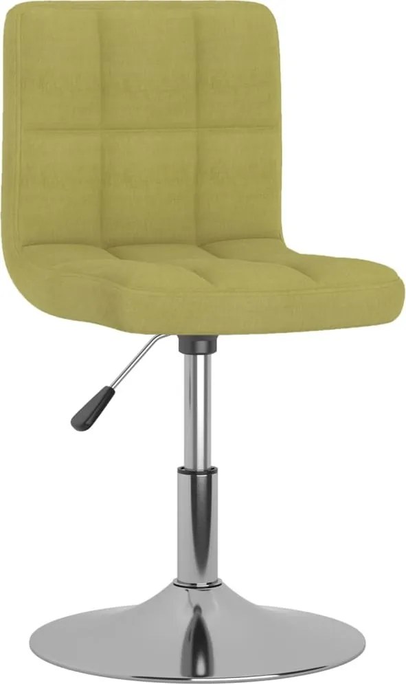 vidaXL Otočná jídelní židle textil [3087470] Barva: Tmavě šedá
