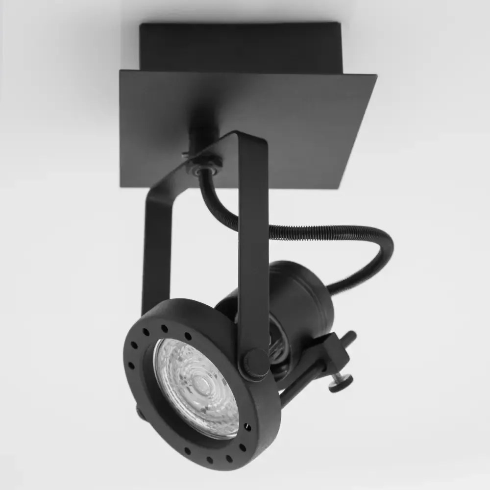 Designové bodové svítidlo Salva 10 černé
