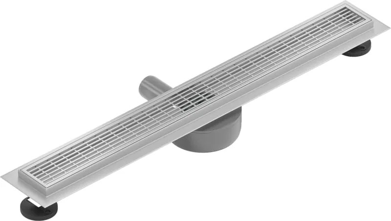 Mexen Flat 360° M33 otočný liniový odtok 70 cm, inox - 1033070-40