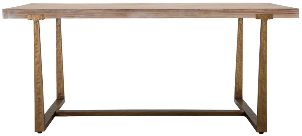 Designový jídelní stůl Nalanie 180 cm hnědý