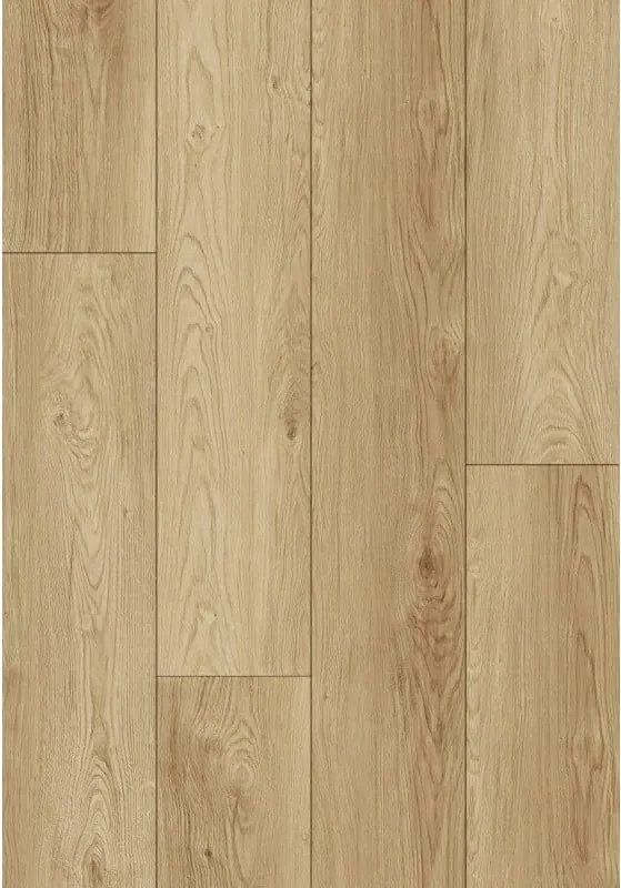 Mexen Anniston vzorek vinylových panelů SPC 6,5 mm, podklad IXPE 1,5 mm, 4 V-drážka, Dub - F1038-S
