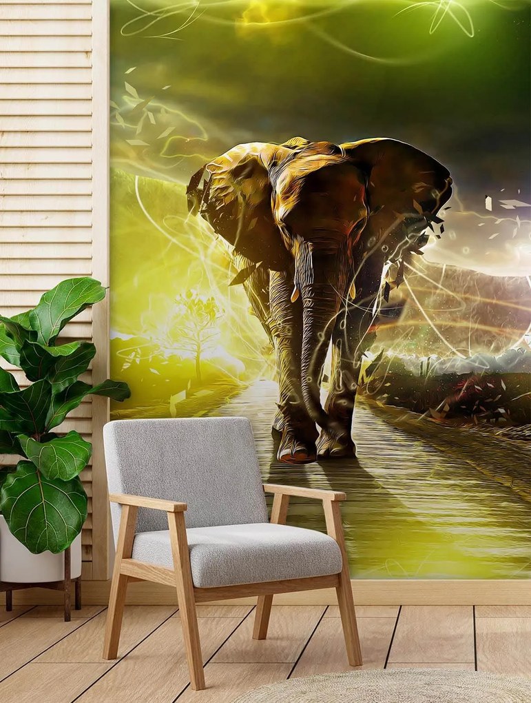 Gario Fototapeta Magic elephant Materiál: Vliesová, Rozměry: 100 x 140 cm