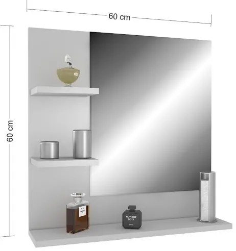 Závěsné zrcadlo Ariad wenge - pravé