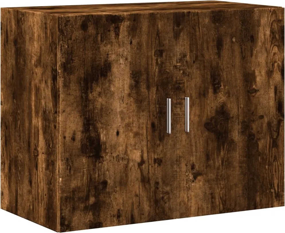 Skříň highboard kouřový dub 80 x 42,5 x 249 cm kompozitní dřevo 3281361