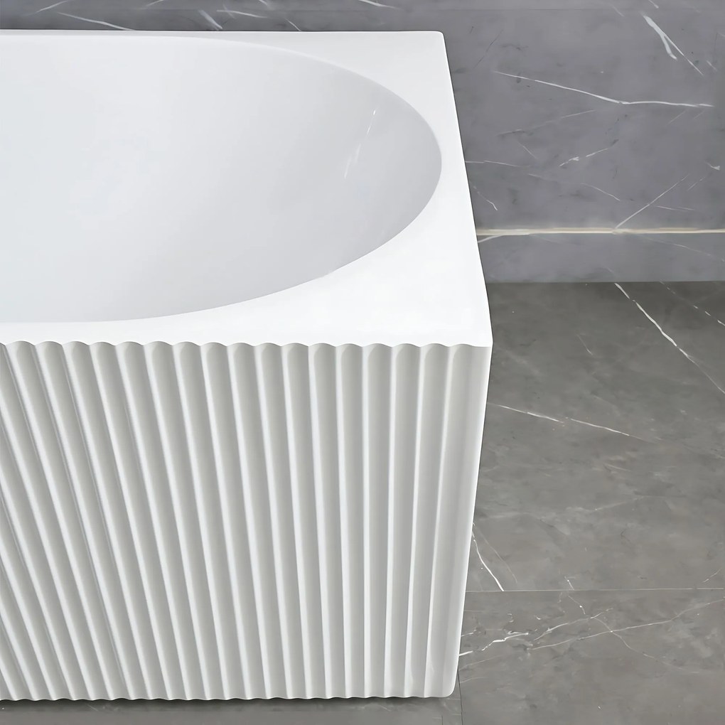 Rea Wenus, akrylová rohová vana 1700x800x575 mm, pravá, bílá, REA-W0130