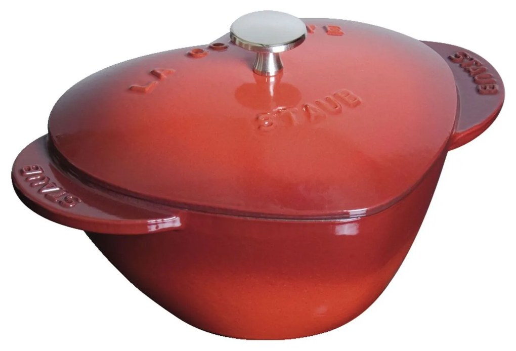 Staub Cocotte hrnec ve tvaru srdce 20 cm/1,75 l višňový, 1100006