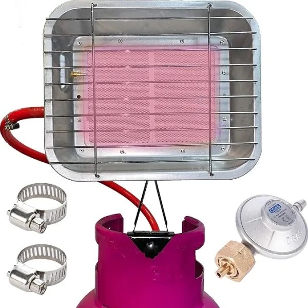 Plynový keramický ohřívač 4500W