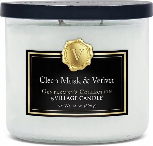 Tumbler Clean Musk & Vetiver Gentlemen's Collection Village Candle