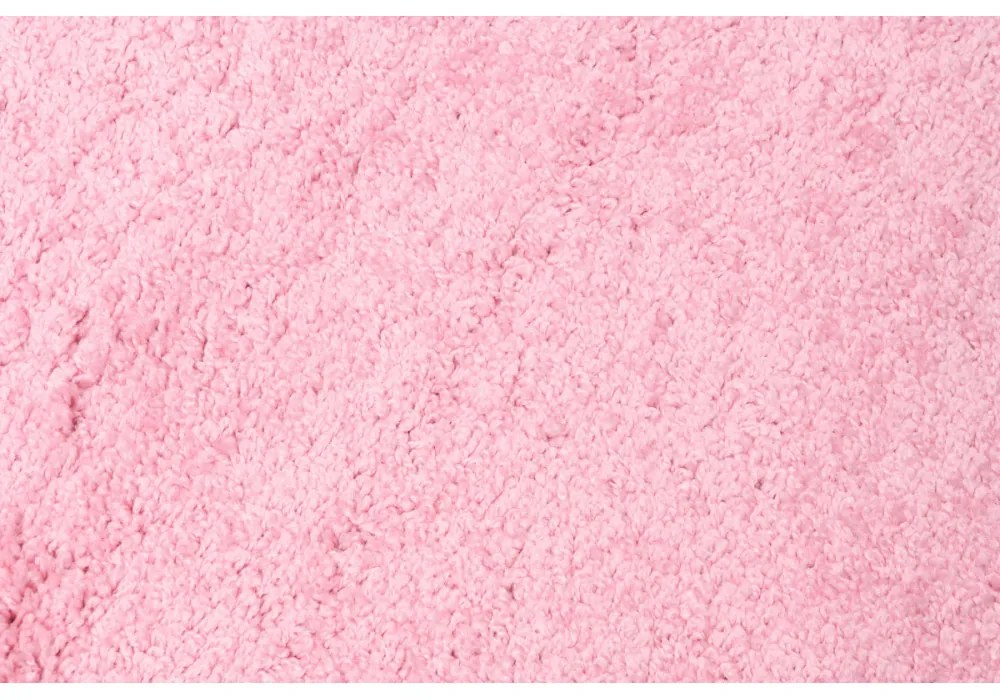Běhoun shaggy Parba růžový 120 cm