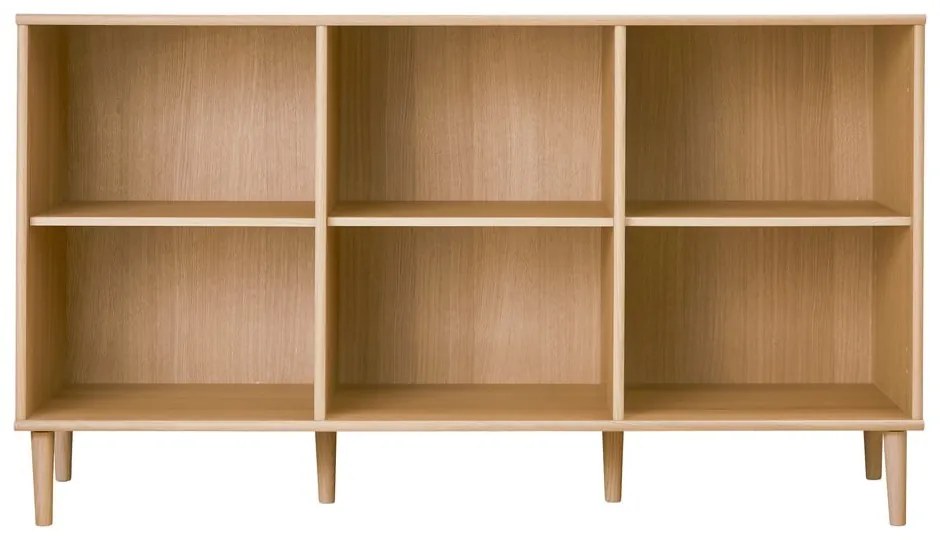 Knihovna v dekoru dubu v přírodní barvě 133x75 cm Mistral – Hammel Furniture