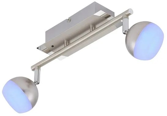 Briloner 2040-022 - LED RGB Stmívatelné bodové svítidlo 2xLED/3,3W/230V + DO