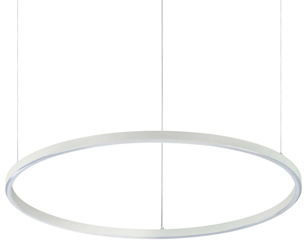 Ideal Lux LED Závěsné svítidlo Oracle slim round 4000k, Ø 70 Barva: Bílá