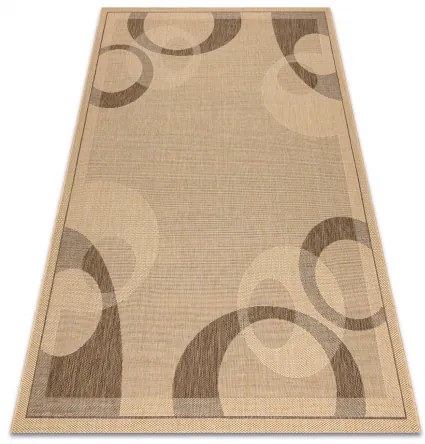 koberec SISAL FLOORLUX 20078 mais / káva velikost 200x290 cm | krásné koberce cz