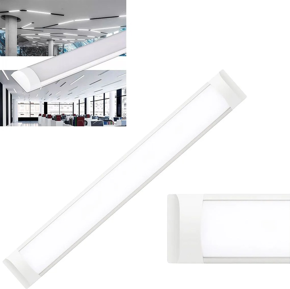 Toolight Rea, Panel LED 60cm Biały 18W, OSW-10240