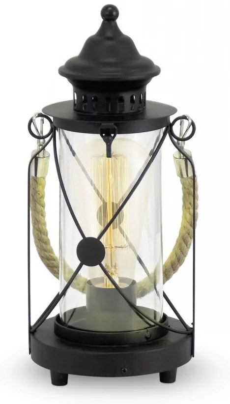 Austria Krásné vintage stolní lampy v podobě retro lucerny