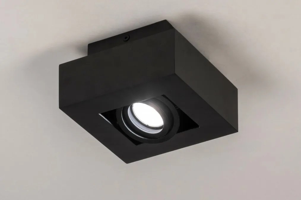 Stropní stmívatelné LED svítidlo do kuchyně Rivolli Black 1