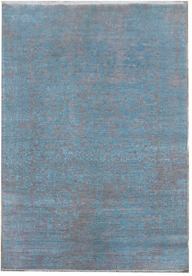 Hans Home | Ručně vázaný kusový koberec Diamond DC-JK 1 Silver/light blue - 140x200