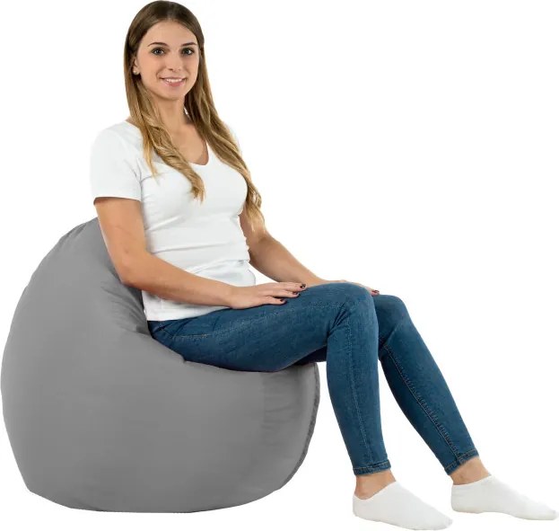 Polštář na sezení MONACO šedý nylon